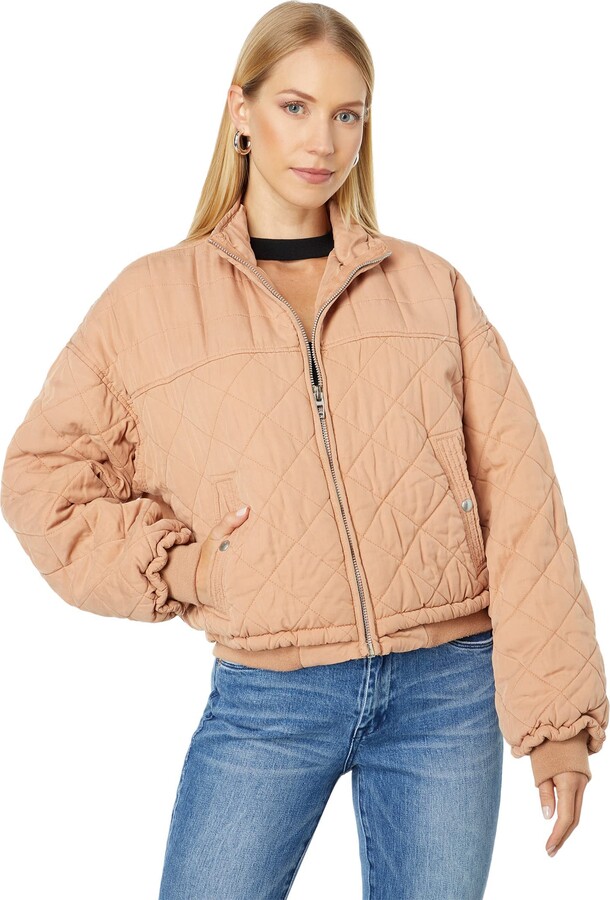 Blank NYC Womens Cropped Quilted Jacket - ShopStyle