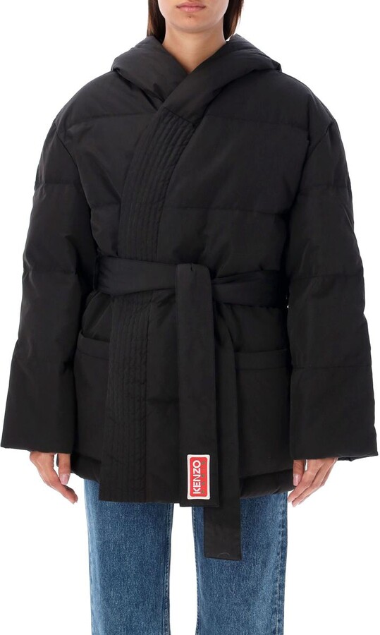 Kenzo Kimono down jacket - ShopStyle