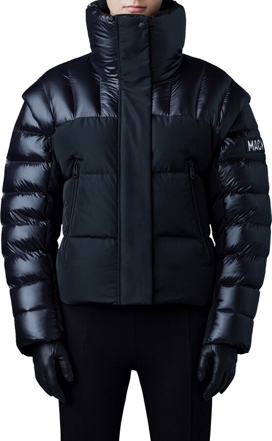 Mackage Vesna Convertible Water Resistant 800 Fill Power Down Puffer ...