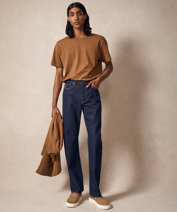 Todd Snyder Vintage Straight Selvedge Jean in Indigo Rinse Wash - ShopStyle