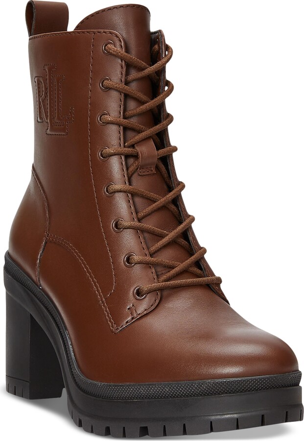 Lauren Ralph Lauren Laura Ralph Lauren Women's Cameron Casual Booties ...