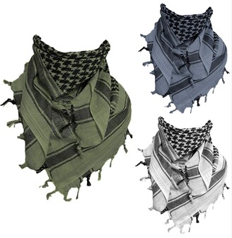 MILSPEC SURPLUS 100% Cotton Shemagh Scarf Arab Face Mask Dust Cover ...