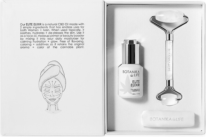 Botanika Life Elite Elixir + Crystal Face Roller Kit Box - ShopStyle