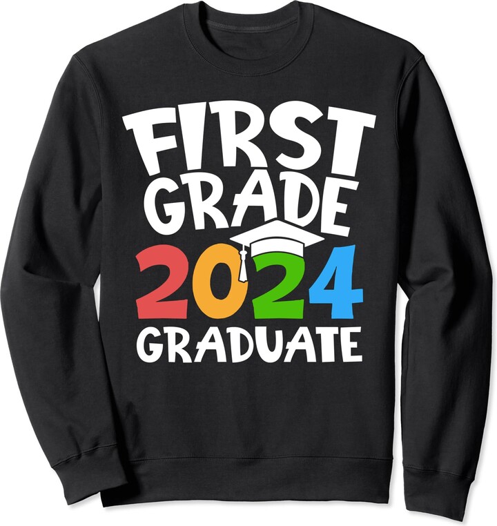 Graduation Last Day of School Tee Gifts 2024 First Grade Graduate 1st ...