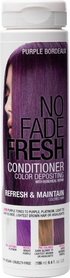 No Fade Fresh Color Depositing Semi Permanent Hair Color Conditioner ...