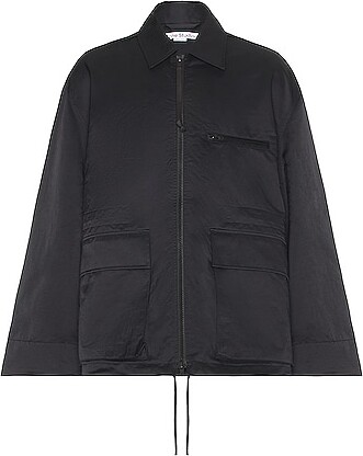 Acne Studios Ostero Heavy Nylon Jacket in Black - ShopStyle
