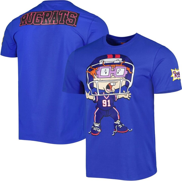 Men's and Women's Freeze Max Royal Rugrats Wide Open Football T-shirt ...