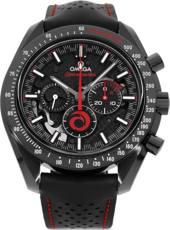 Omega pre-owned Speedmaster Dark Side of the Moon Chonograph 44mm ...