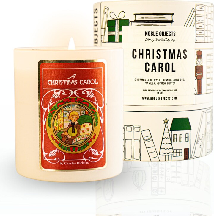 Noble Objects Christmas Carol - Literary Candle - ShopStyle
