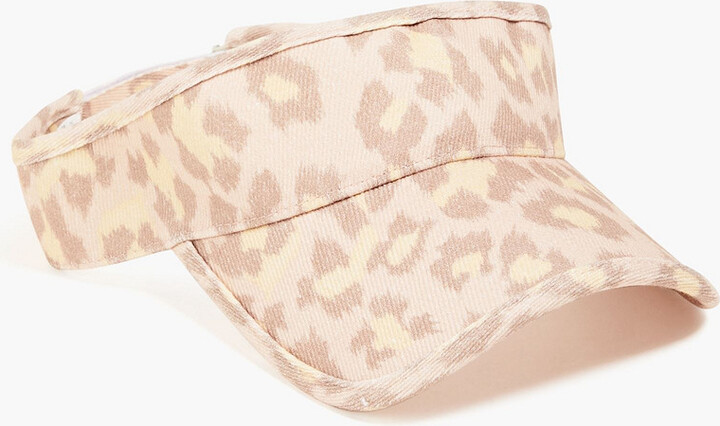 Zimmermann Leopard-print twill visor - ShopStyle Hats