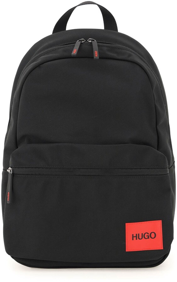 HUGO BOSS RECYCLED FABRIC BACKPACK OS Black Technical - ShopStyle
