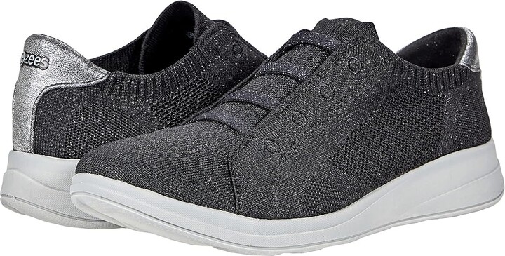 Bzees Golden Knit (Black Metallic) Women's Shoes - ShopStyle
