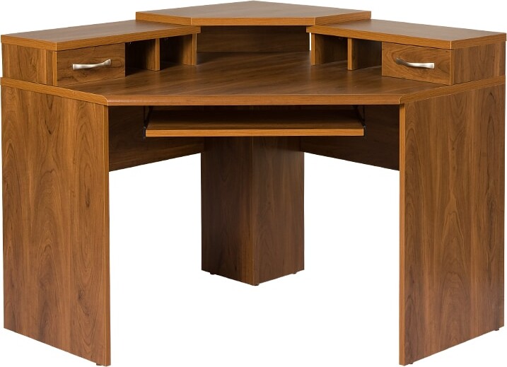 Corner Desk with Monitor Platform - ShopStyle