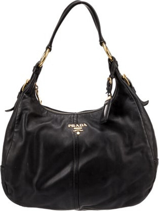 Prada City Calf Hobo - ShopStyle