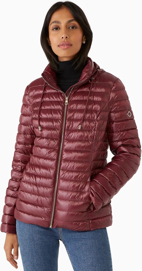 Kate Spade Packable Down Jacket - ShopStyle