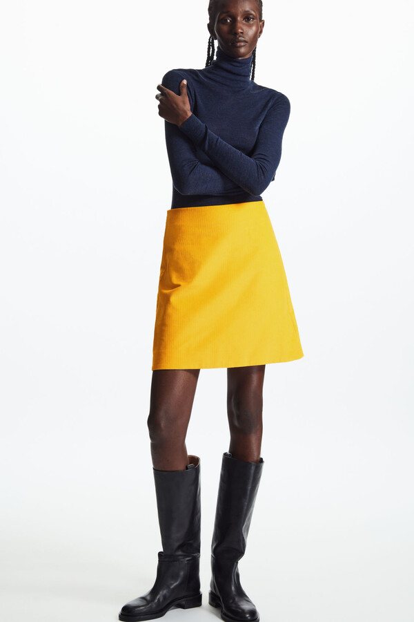 COS Corduroy Mini Skirt - ShopStyle
