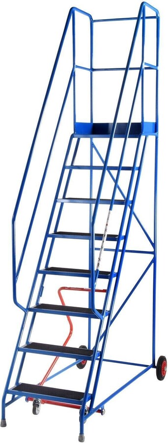 Loops 8 Tread Mobile Warehouse Stairs Anti Slip Steps 3m Portable ...