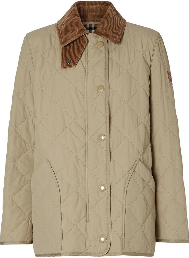 Burberry Diamond Quilted Barn Jacket - ShopStyle