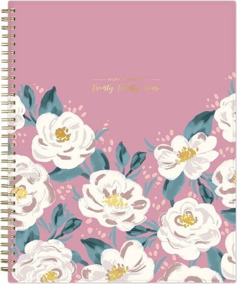 Ivory Paper Co 2024 Planner 11"x8.5" Weekly/Monthly Wirebound Celine ...