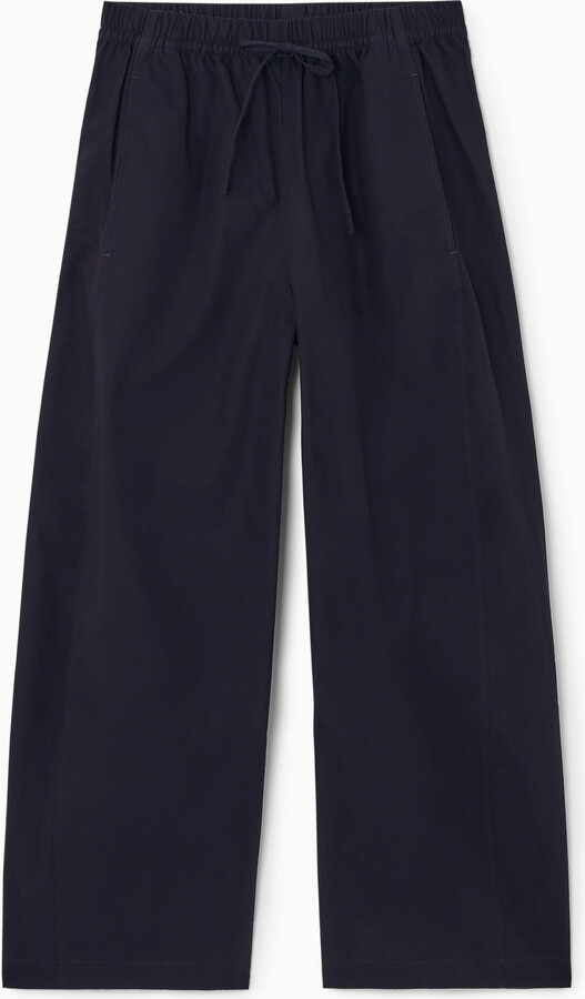 COS Elasticated Barrel-Leg Pants - ShopStyle