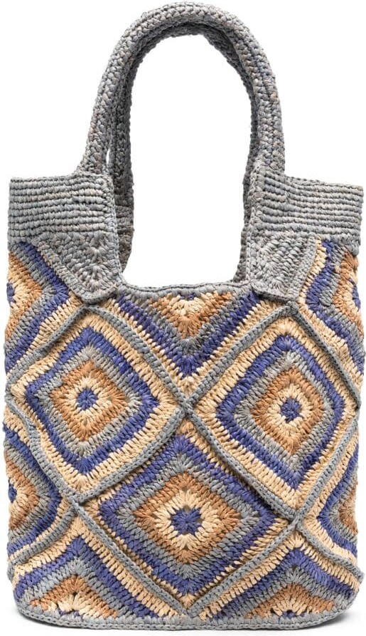 MADE FOR A WOMAN Kifafa Vakona straw tote bag - ShopStyle