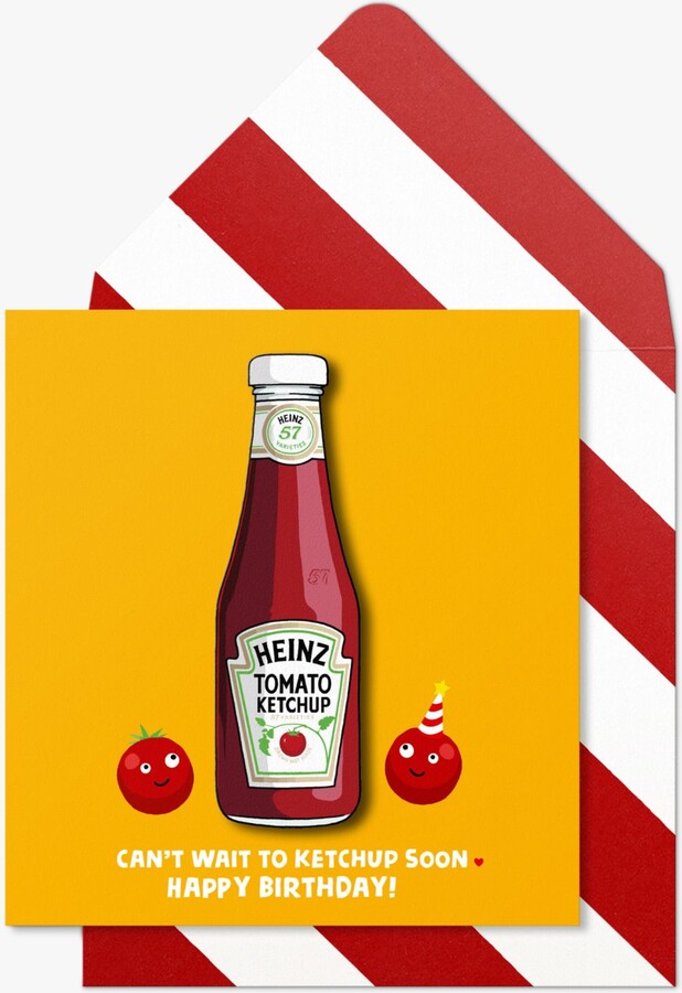 Tache Crafts Ketchup Soon Birthday Card - ShopStyle