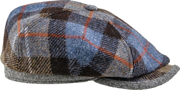 Sterkowski Rambler | Harris Tweed Mens Flat Cap | Vintage Tweed ...