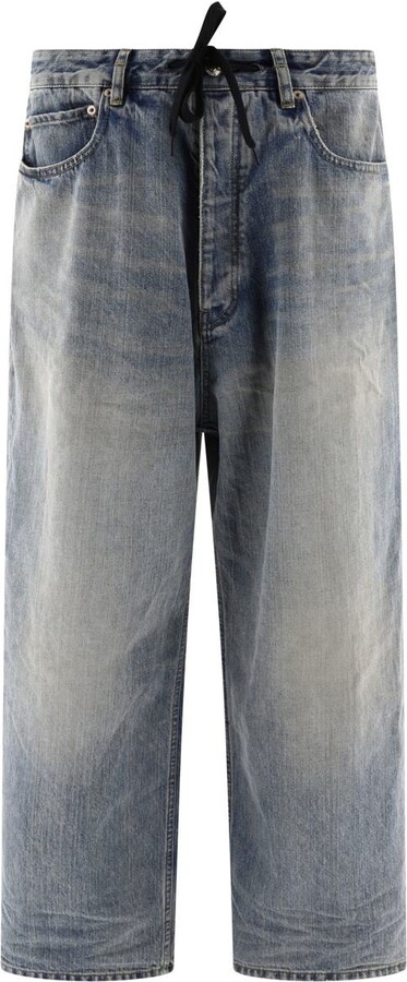 Balenciaga Baggy Oversize" jeans - ShopStyle