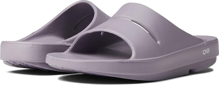 Oofos OOahh Slide Sandal (Mauve) Sandals - ShopStyle