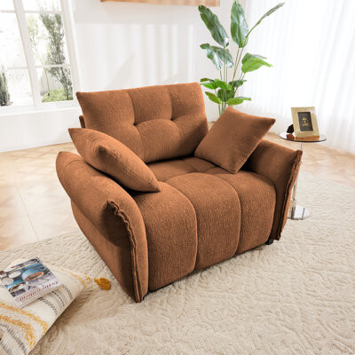 Dakota Fields Ergonomic Single Seater Sofa with Resilient Support Cushions - ShopStyle