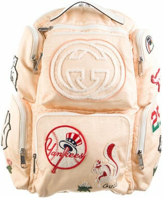 Gucci NY Yankees Patches Backpack - ShopStyle