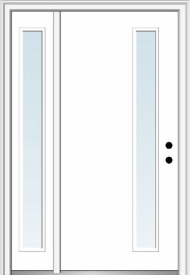 MMI DOOR Spotlight Primed Fiberglass Prehung Front Entry Doors - ShopStyle