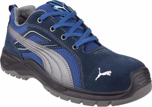Puma Safety Safety Mens Omni Sky Low Lace Up Safety Shoe - Blue - ShopStyle