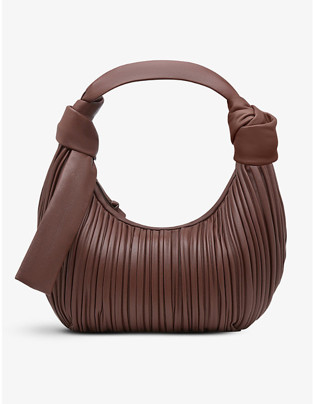 Neous Neptune pleated leather hobo bag - ShopStyle