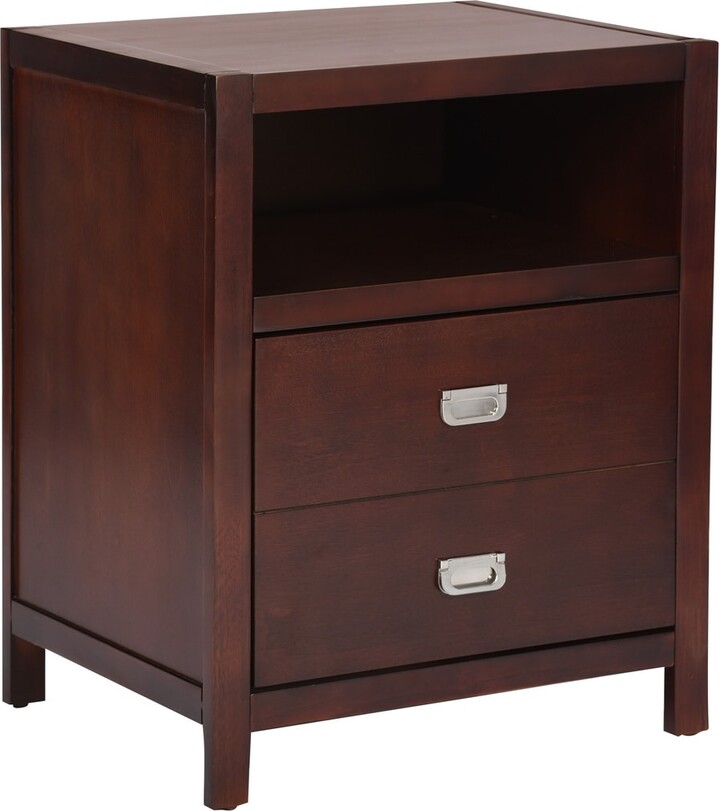 Homy Casa American Traditional Solid Wood Storage Nightstand - ShopStyle