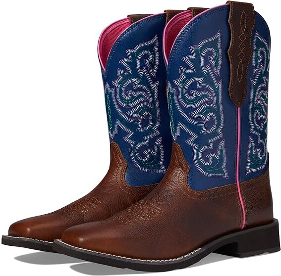 Ariat Delilah StretchFit Western Boot (Dark Cottage) Women's Shoes ...