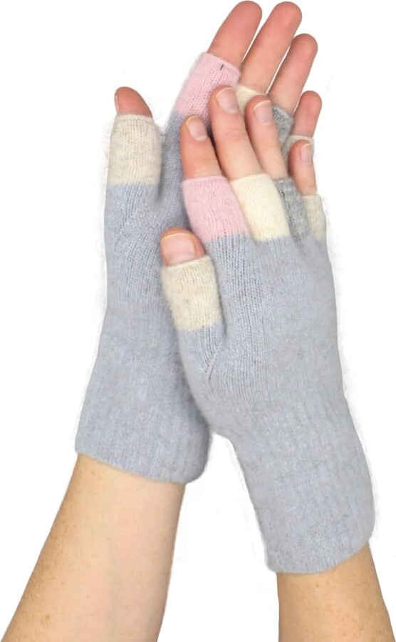 Native World Women's Possum Merino Wool Fingerless Gloves - Soft - ShopStyle