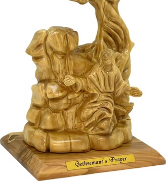 Etsy Jesus in The Garden Of Gethsemane Hand Carved Olive Wood, Kneeling ...
