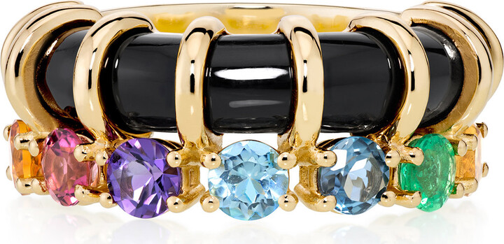 Sauer 18k Yellow Gold Theodora ring - ShopStyle