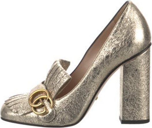 Gucci Leather Pumps - ShopStyle