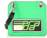 Prada Logo Patch Lanyard ID Holder Saffiano Leather - ShopStyle