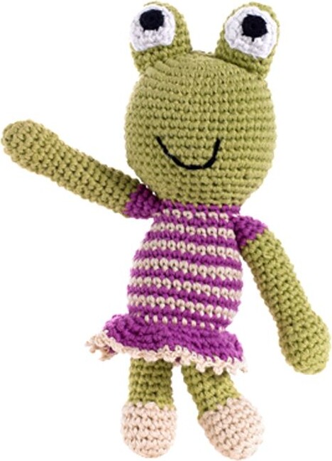 Pebblechild Frog Girl Rattle - ShopStyle Children's Dolls