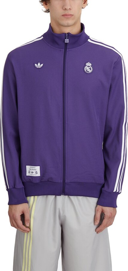 adidas X Real Madrid Terrace Icons Zipped Track Jacket - ShopStyle