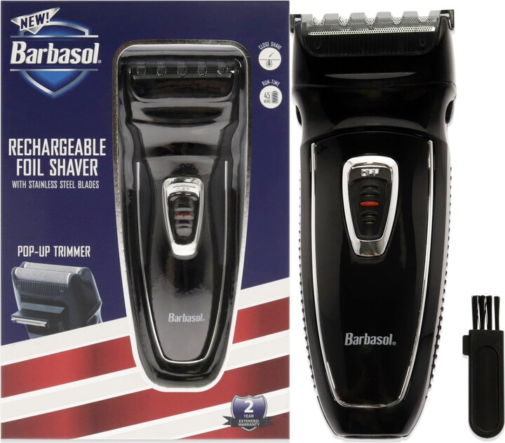 Rechargeable Foil Shaver With Pop-Up Trimmer by Barbasol for Men - 1 Pc ...