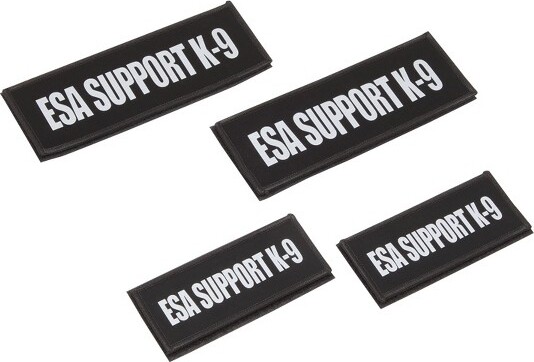 Okuna Outpost 4 Pack ESA Support K-9 Canine Dog Patches for K9 Support ...