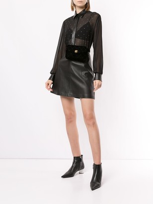 Chanel Pre Owned 1994 CC diamond-quilted belt bag - ShopStyle