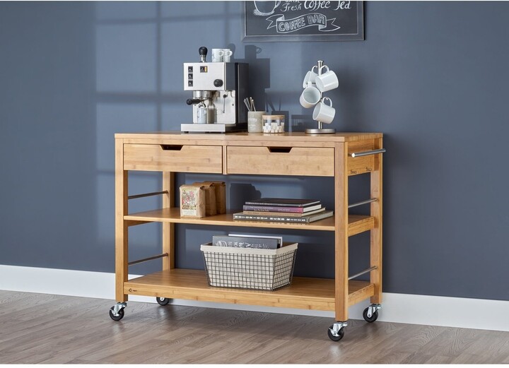 Trinity EcoStorage® Kitchen Island w/ Drawers, Bamboo - ShopStyle