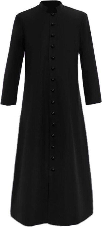 COOFANIN Goth Dress Long Renaissance Outfit Women Medieval Renaissance ...