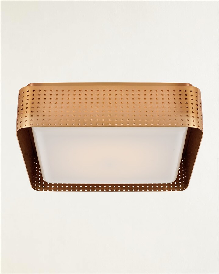 Visual Comfort Signature Precision Square Flush Mount By Kelly ...