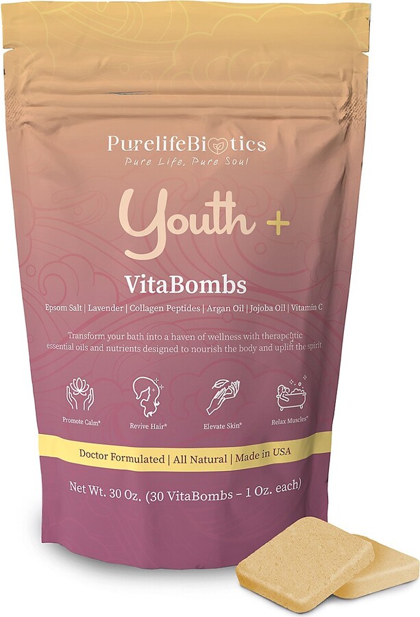 Purelife Biotics Women's Youth + VitaBombs - ShopStyle Bubble Bath ...